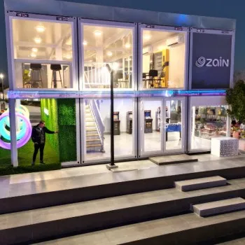 Zain Telecom-Kuwait | Retail Office Solutions | ContainersME