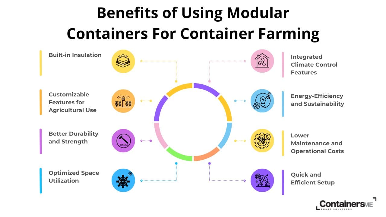 Container farming, A revolution in UAE agriculture sector