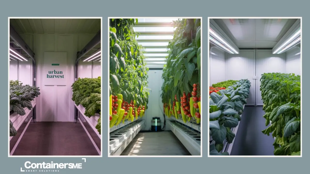 Container farming, A revolution in UAE agriculture sector