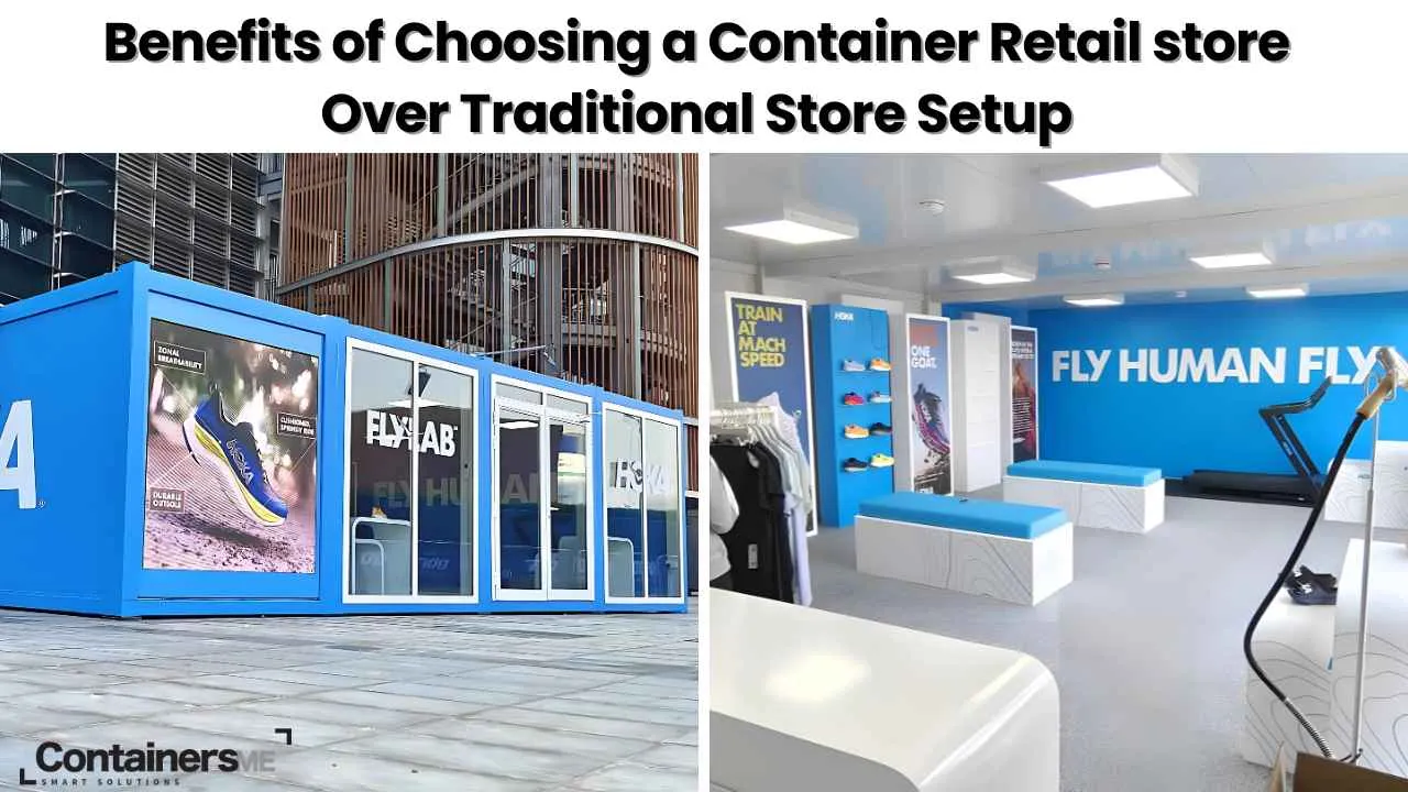 Best modular container retail store supplier in UAE