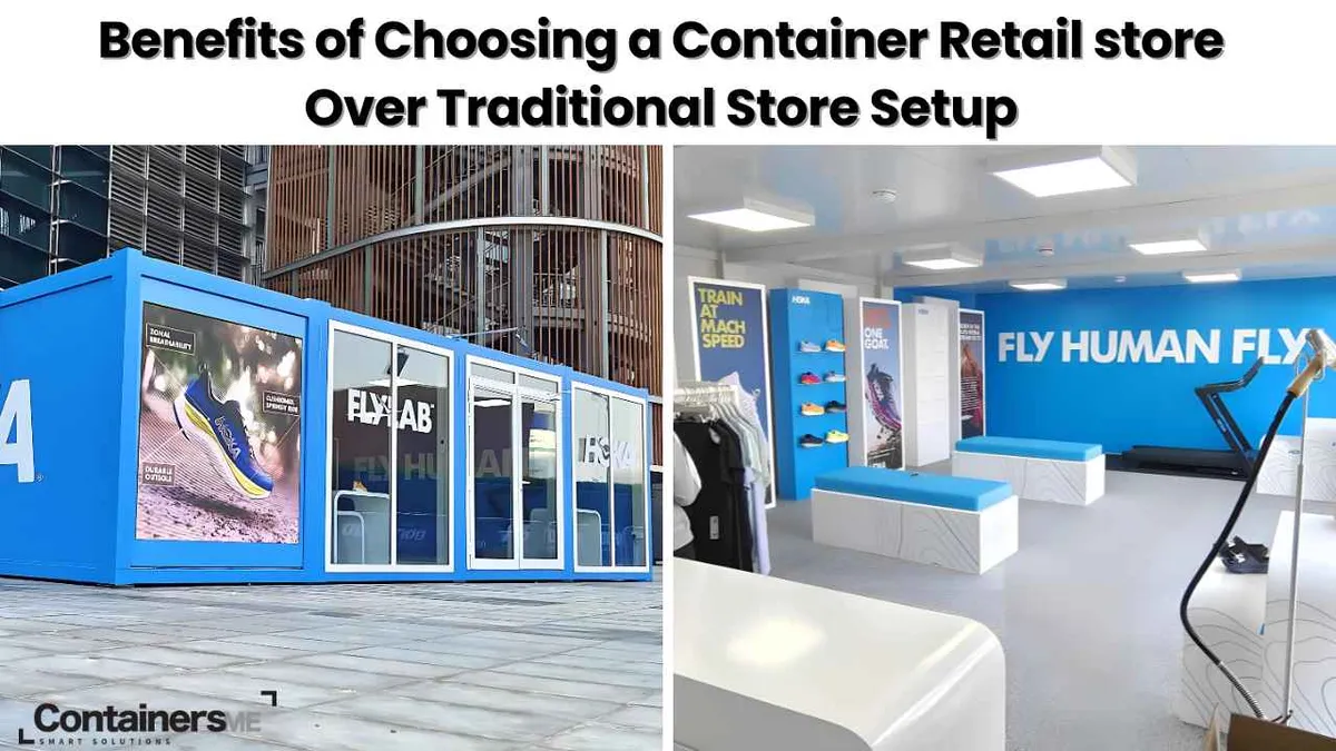 Best modular container retail store supplier in UAE