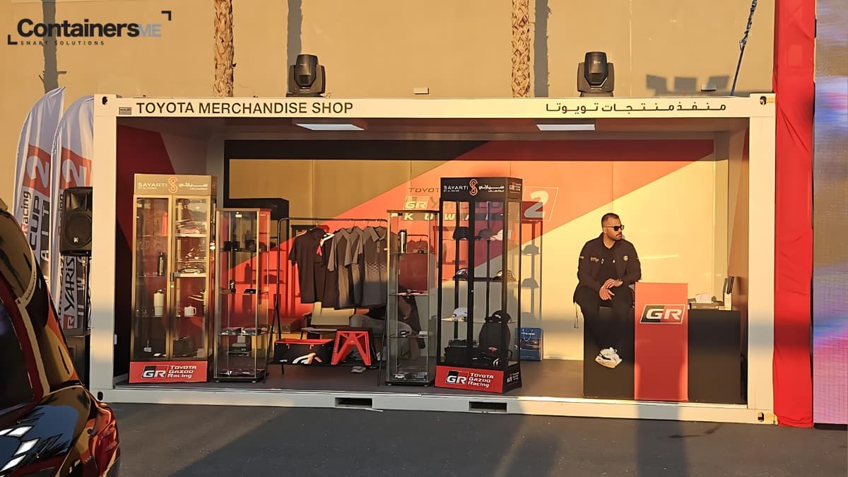 Container pop up shop | Solution for your retail in UAE